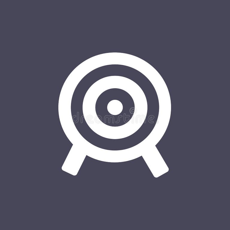 Target icon illustration stock illustration. Illustration of challenge ...