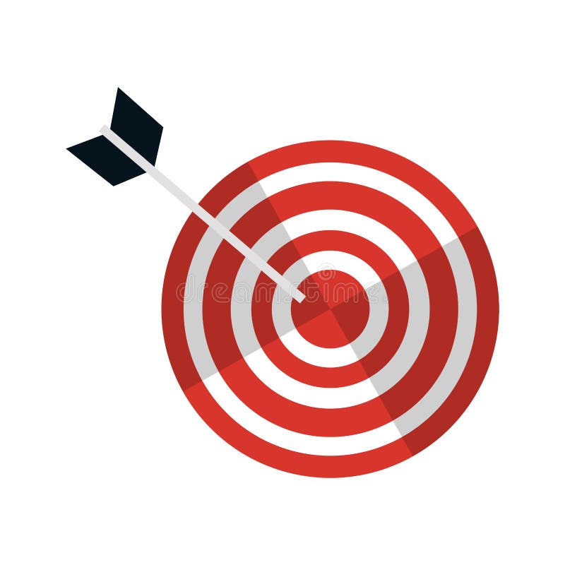Target icon image stock illustration. Illustration of success - 88660539