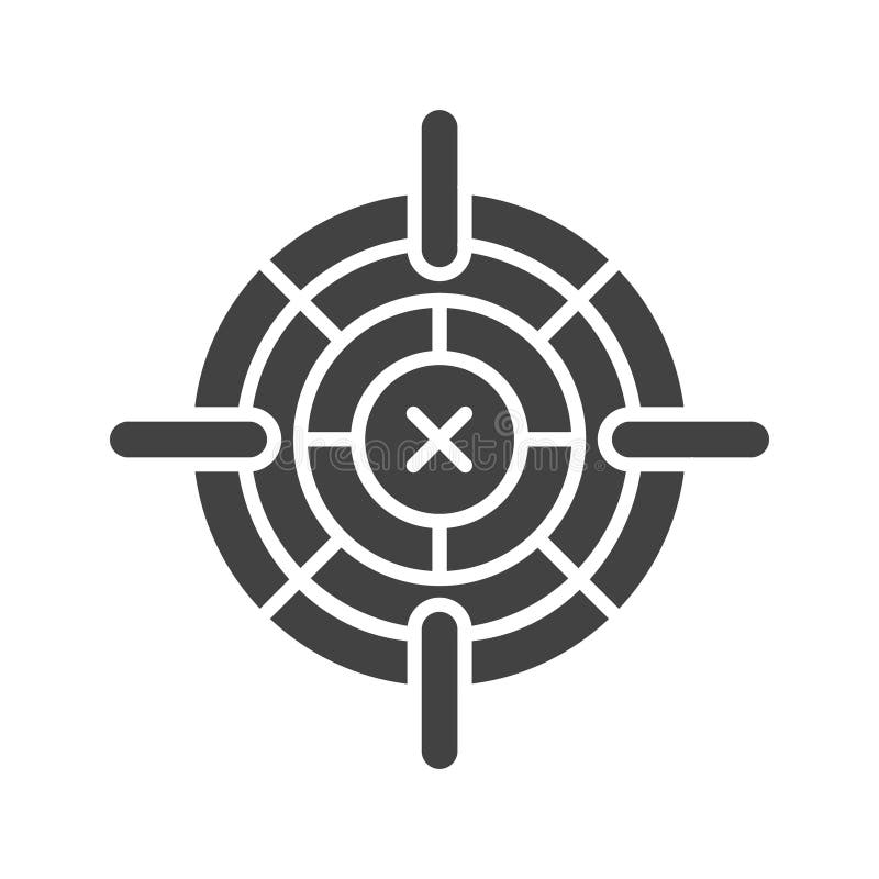 Target Icon Image. stock vector. Illustration of target - 282905684