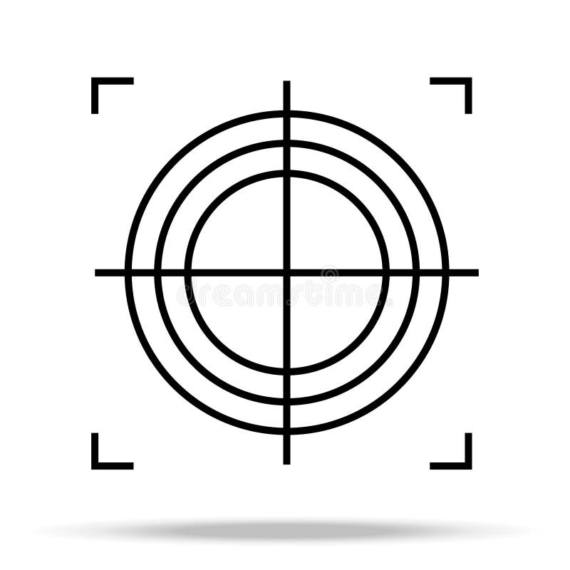 Target Icon Marketing Target Graphic Design Single Icon Vector ...