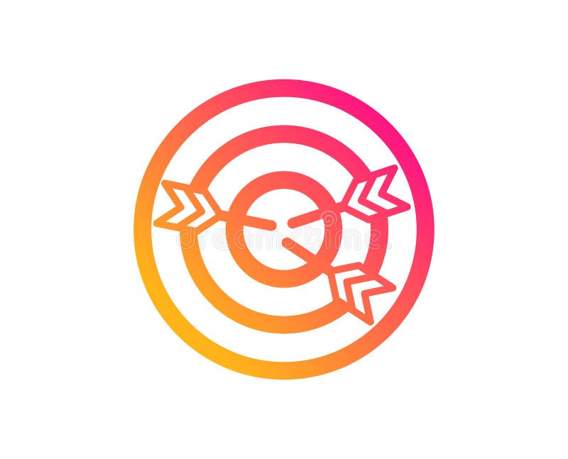 Target Icon. Targeting Strategy. Vector Stock Vector - Illustration of ...