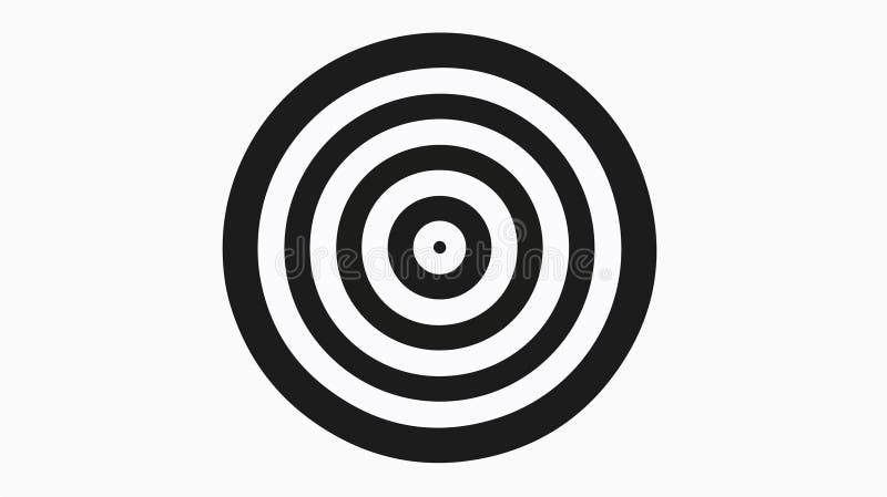 Target Icon for Assessment Purposes in Solid Style Stock Vector ...