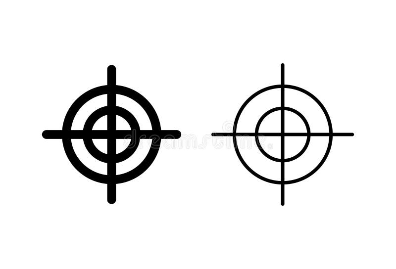 Target Icon . Goal Icon Vector. Target Marketing Icon Vector Stock ...