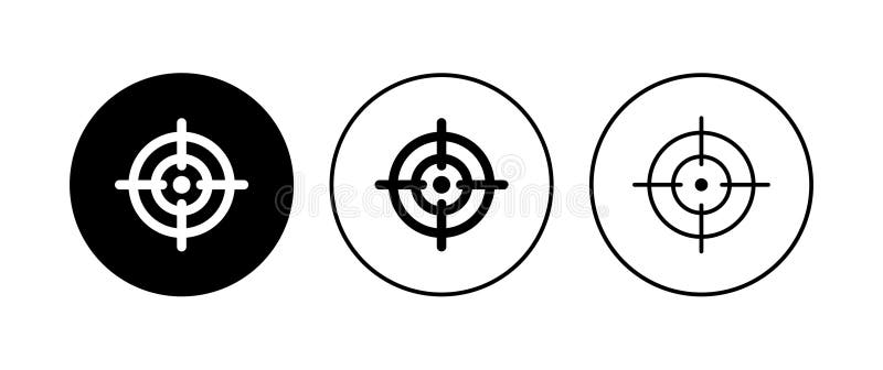 Target Icon . Goal Icon Vector. Target Marketing Icon Vector Stock ...