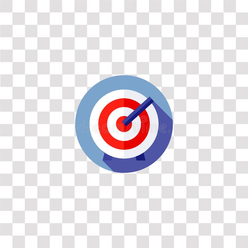 Target Icon Sign and Symbol. Target Color Icon for Website Design and ...