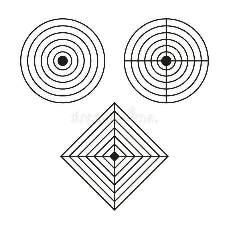 Target Icon. Target Board. Vector Illustration. EPS 10 Stock Vector ...