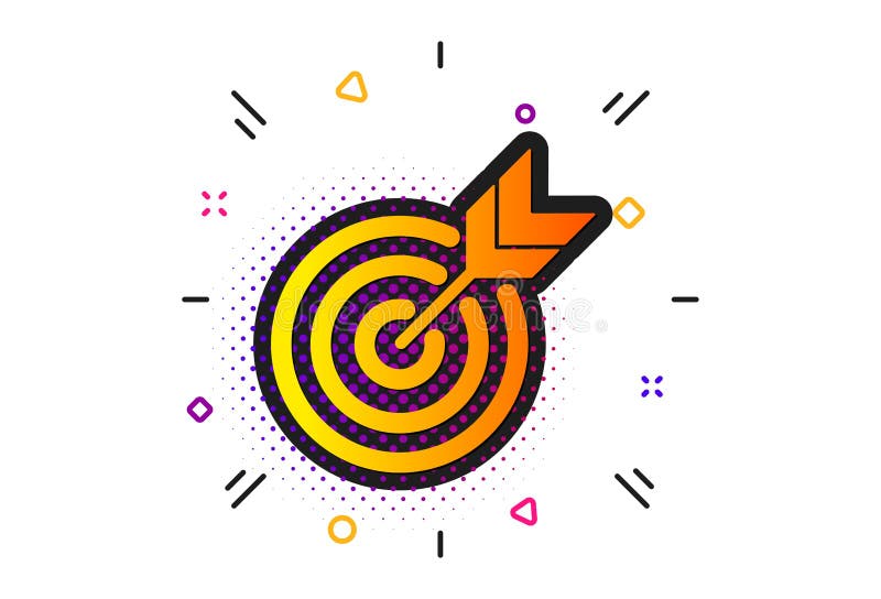 Target Icon. Targeting Strategy. Vector Stock Vector - Illustration of ...