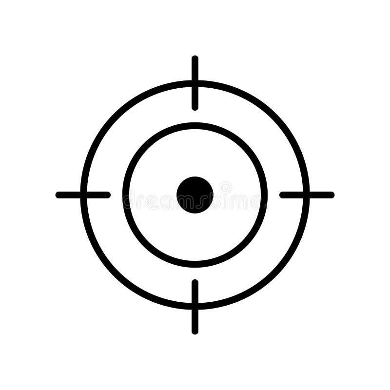 Target Icon Vector Art Design Stock Vector - Illustration of target ...