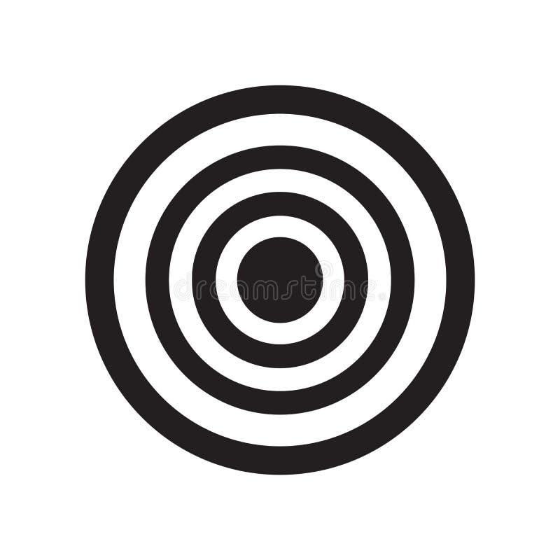 Shooting Target Icon Vector Sign And Symbol Isolated On White ... Shooting Target Icon Vector Sign And Symbol Isolated On White ...