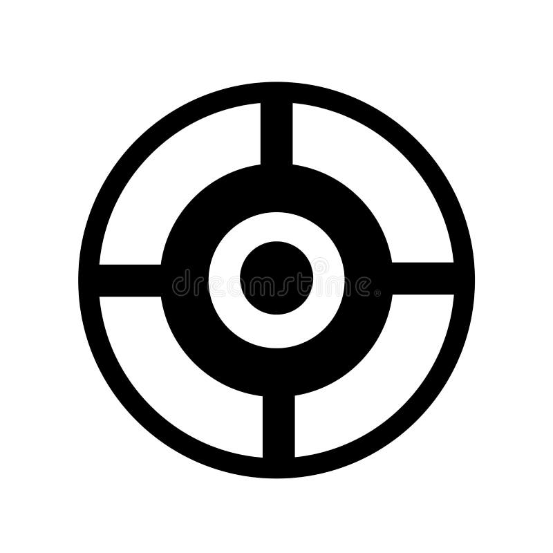 Target Icon Vector Isolated on White Background, Target Sign ...