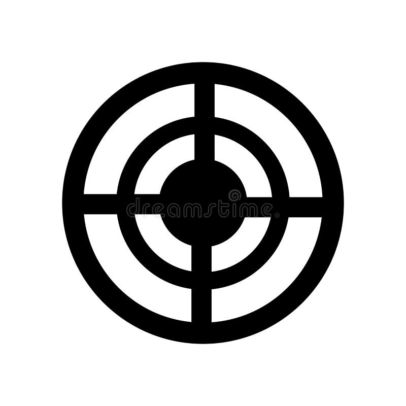 Target Icon Vector Isolated on White Background, Target Sign ...