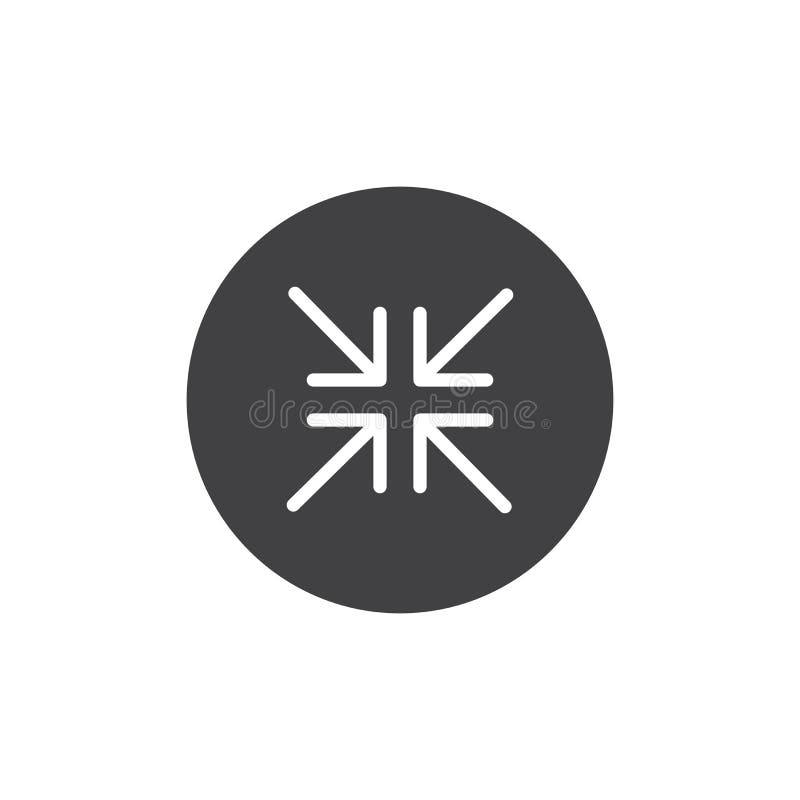 Target icon vector stock vector. Illustration of target - 104747403