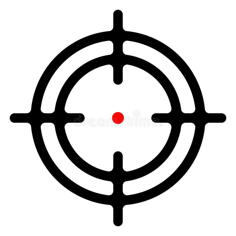 Target Icon Vector for Web, Computer and Mobile App Stock Vector ...