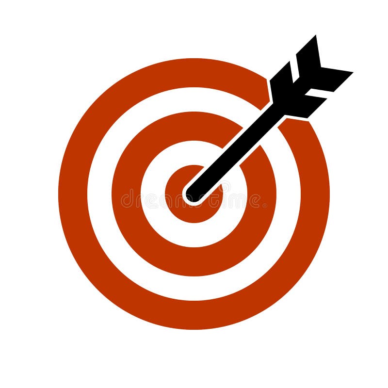 Target Icon Vector for Web, Computer and Mobile App Stock Vector ...