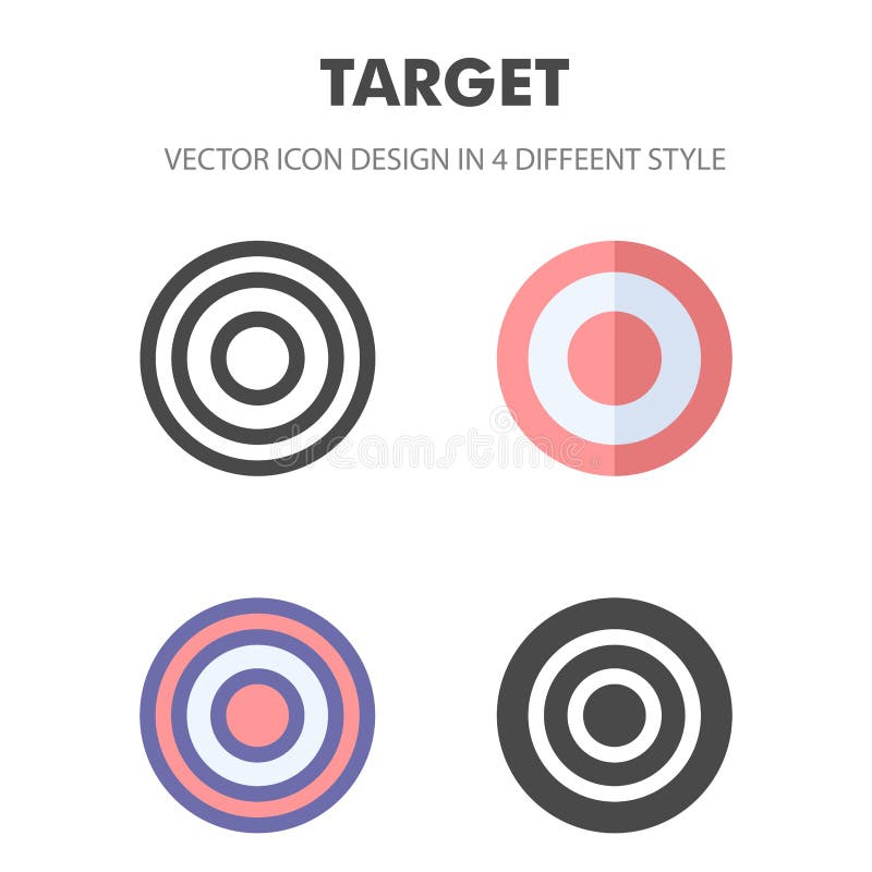Target Icon. for Your Web Site Design, Logo, App, UI. Vector Graphics ...