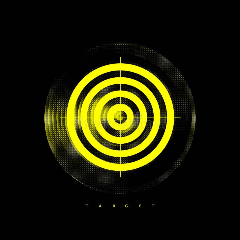 Target landing page stock illustration. Illustration of accurate ...