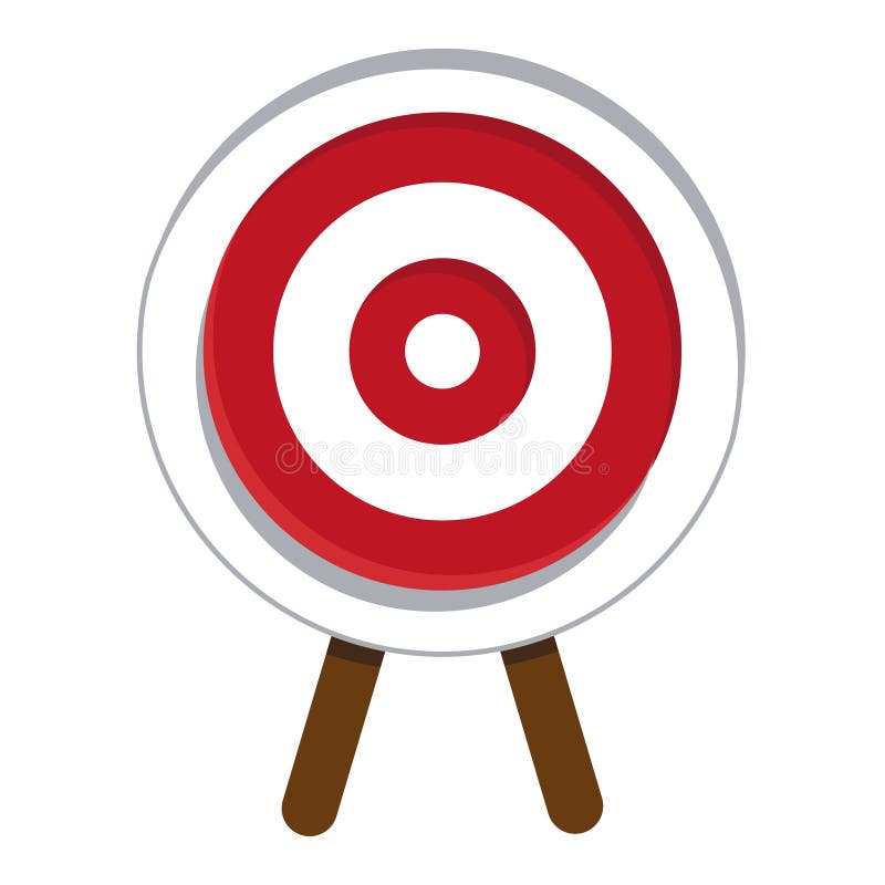 Target Landing Page, Banner Business 3d Icon. Vector Illustration Stock ...