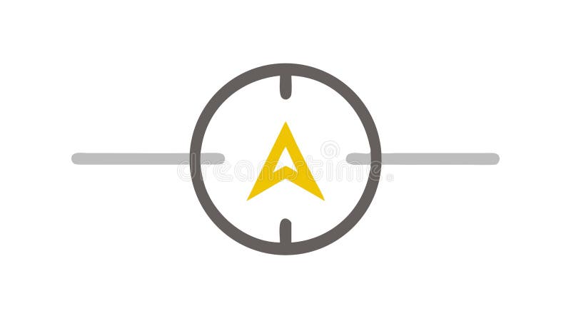 Target Location Pin Icon, Goal Destination, Vector Design Generative AI ...