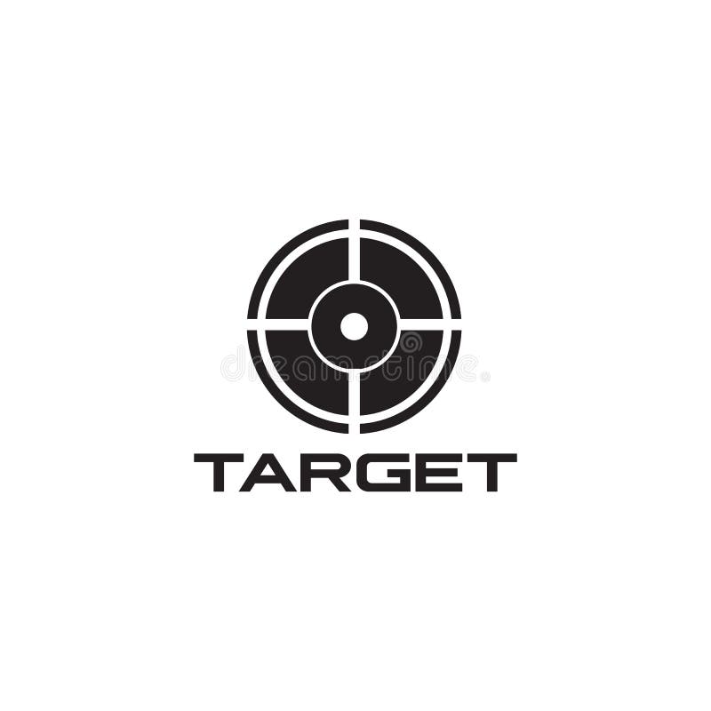 Target Logo Design Vector Template Stock Vector - Illustration of ...
