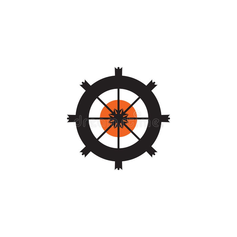 Target Logo Design Vector Template Stock Vector - Illustration of ...