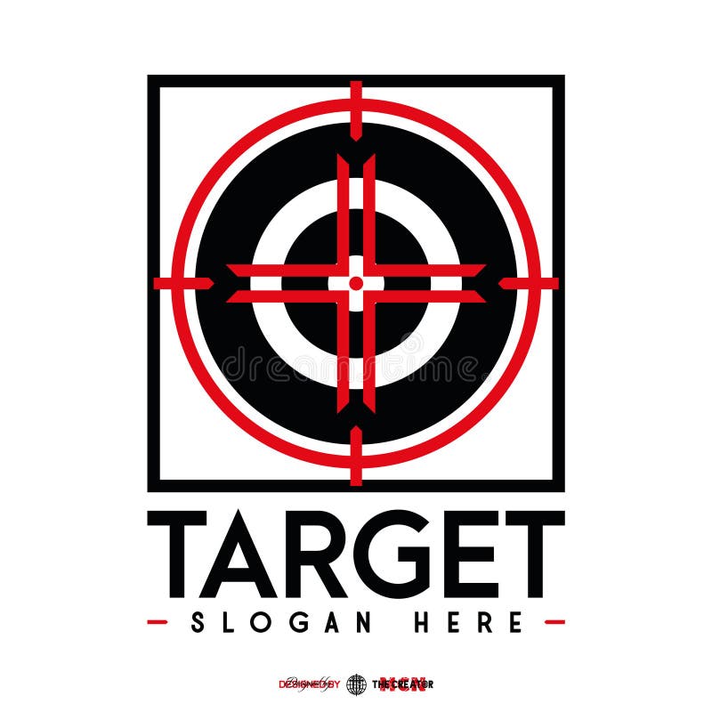 Target Logo Vector Design Concept Stock Vector - Illustration of brand ...