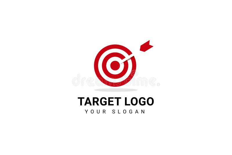 Target Logo Illustration stock vector. Illustration of vector - 273824502