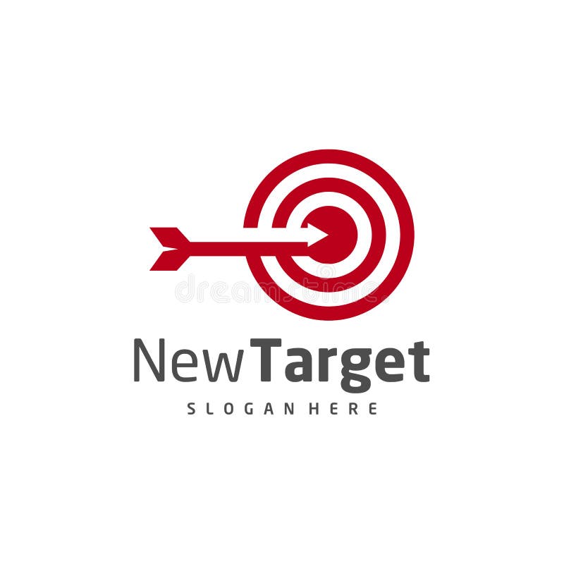 Target Logo Vector Template, Creative Target Logo Design Concepts, Icon ...