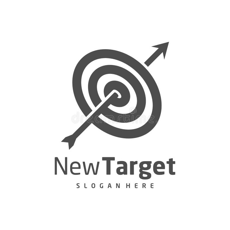 Target Logo Vector Template, Creative Target Logo Design Concepts, Icon ...