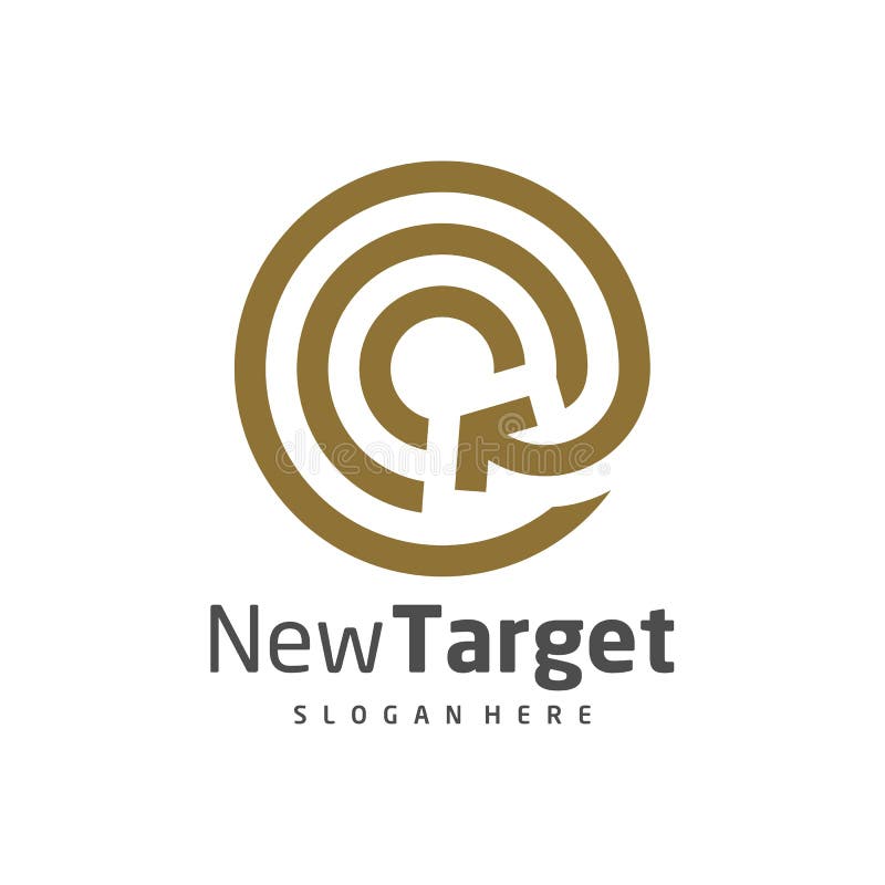 Target Logo Vector Template, Creative Target Logo Design Concepts, Icon ...