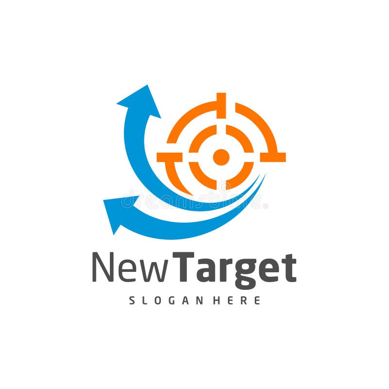 Target Logo Vector Template, Creative Target Logo Design Concepts, Icon ...