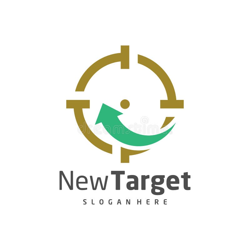 Target Logo Vector Template, Creative Target Logo Design Concepts, Icon ...