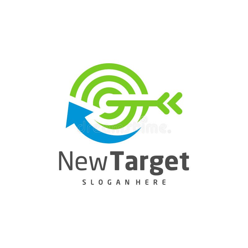 Target Logo Vector Template, Creative Target Logo Design Concepts, Icon ...