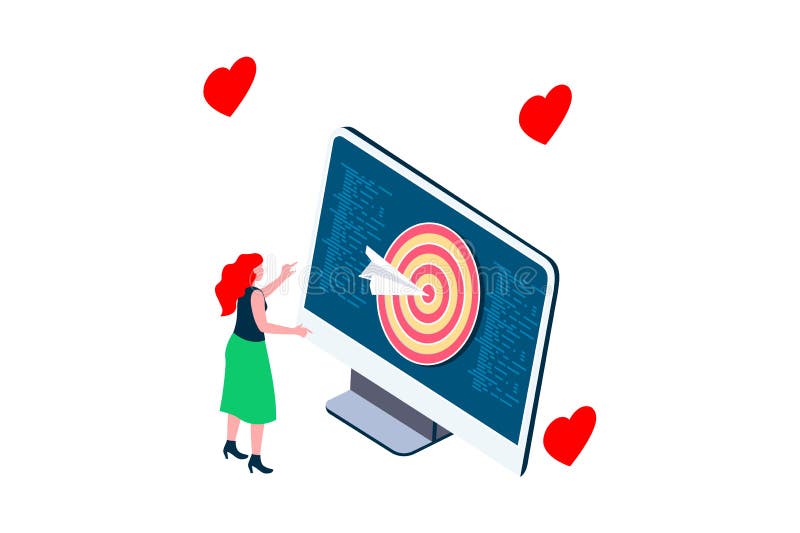 Target Map Isolated Vector Illustration Which Can Be Easily Download ...