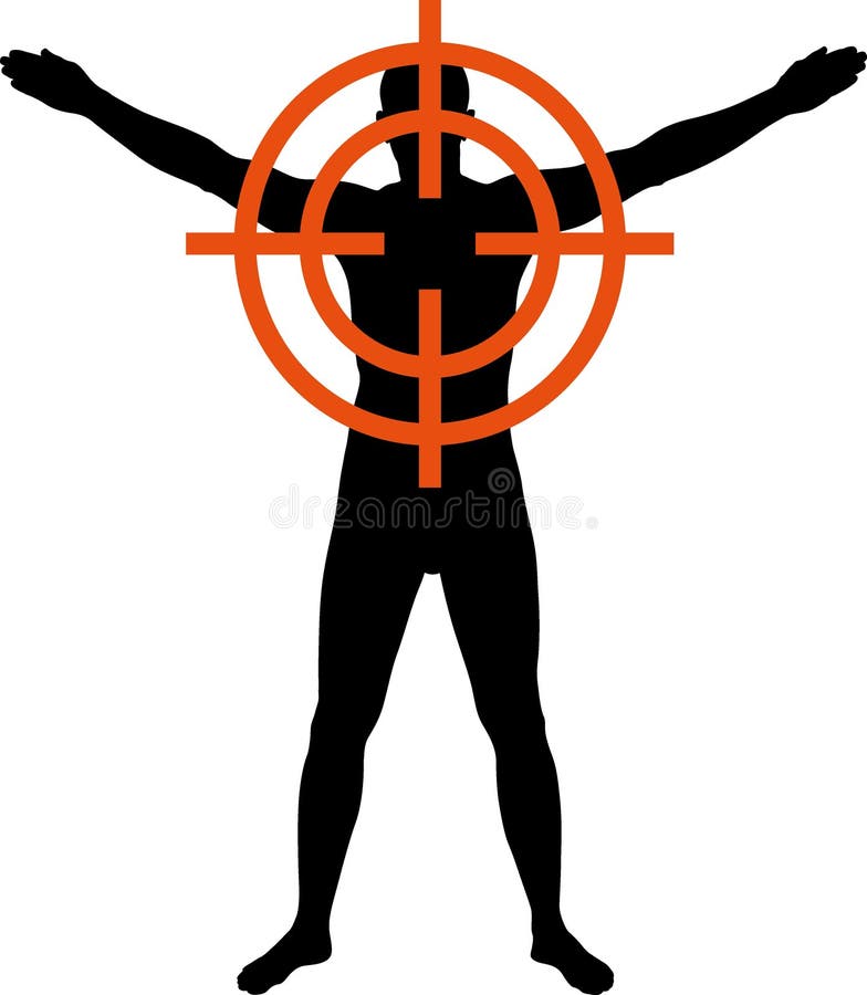 Target mark stock vector. Illustration of hands, captive - 169441885