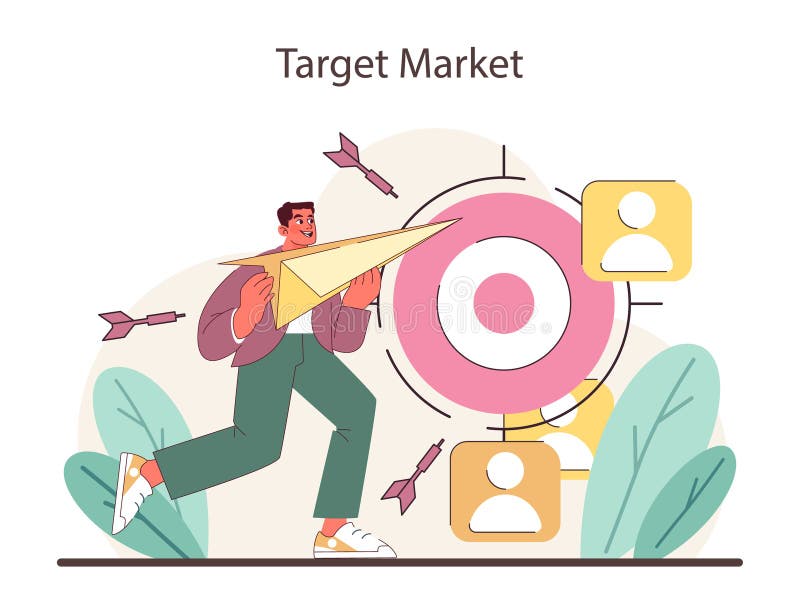 Target Market Concept. an Engaging Visual Guide To Strategic Market ...