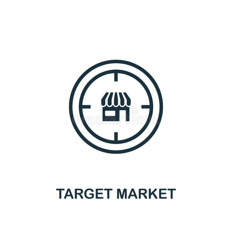 Objective Icon. Simple Element from Community Management Collection ...