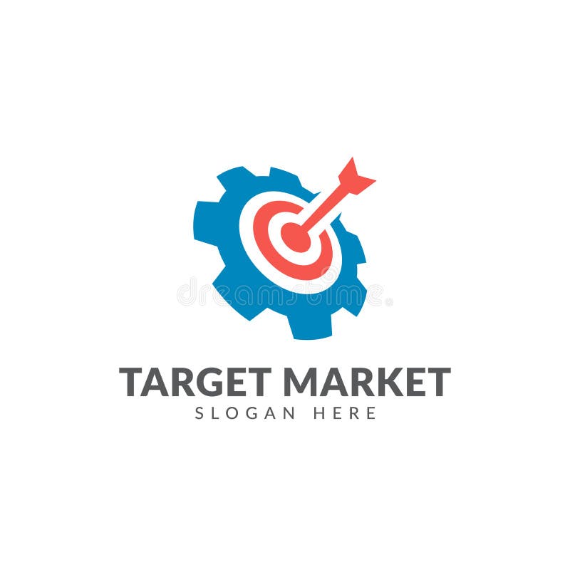 Target Market Logo or Icon Template Stock Vector - Illustration of ...