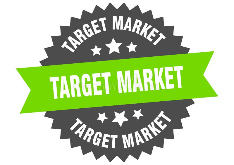 Target Market Sign. Target Market Circular Band Label. Target Market ...