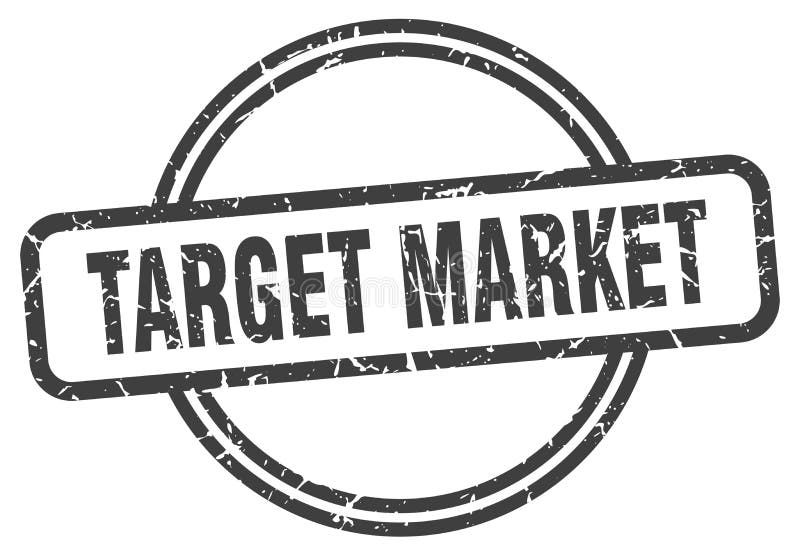 Target Market Stamp. Target Market Round Grunge Sign Stock Vector ...