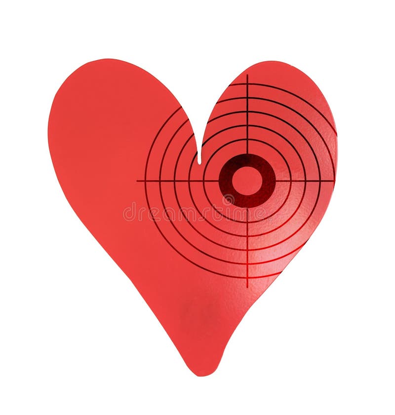 Metal Heart Bullet Hole Stock Illustrations – 7 Metal Heart Bullet Hole ...