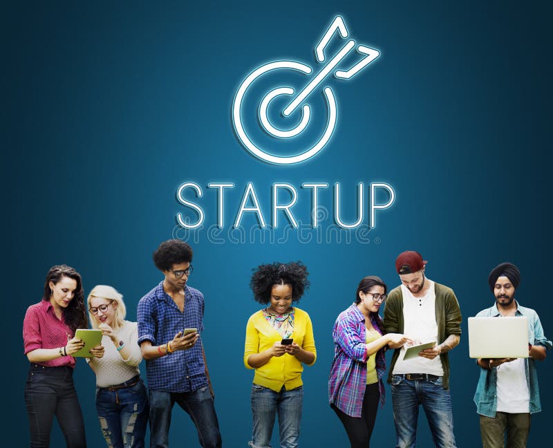 Target Mission Vision Business Goal Aim Concept Stock Image - Image of ...