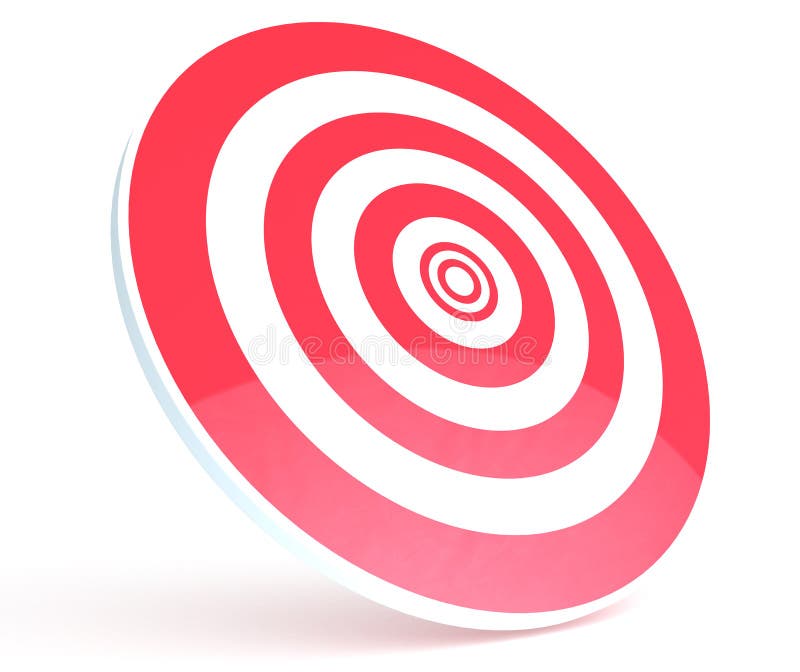 Target bullseye stock illustration. Illustration of business - 13052502