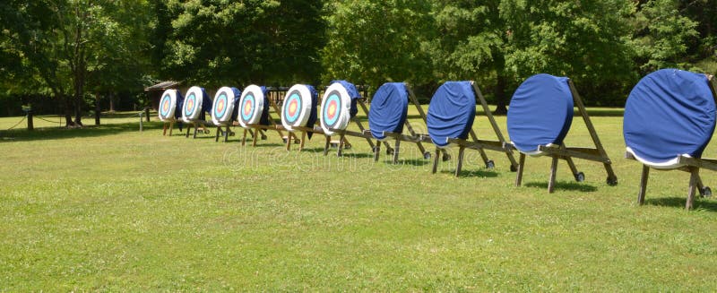 Target practice stock photo. Image of arrow, round, outdoor - 92823610
