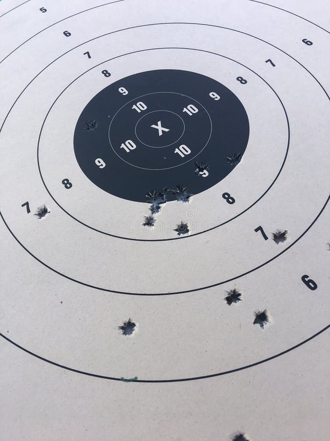 Target Shooting paper stock photo. Image of number, accuracy - 163549512