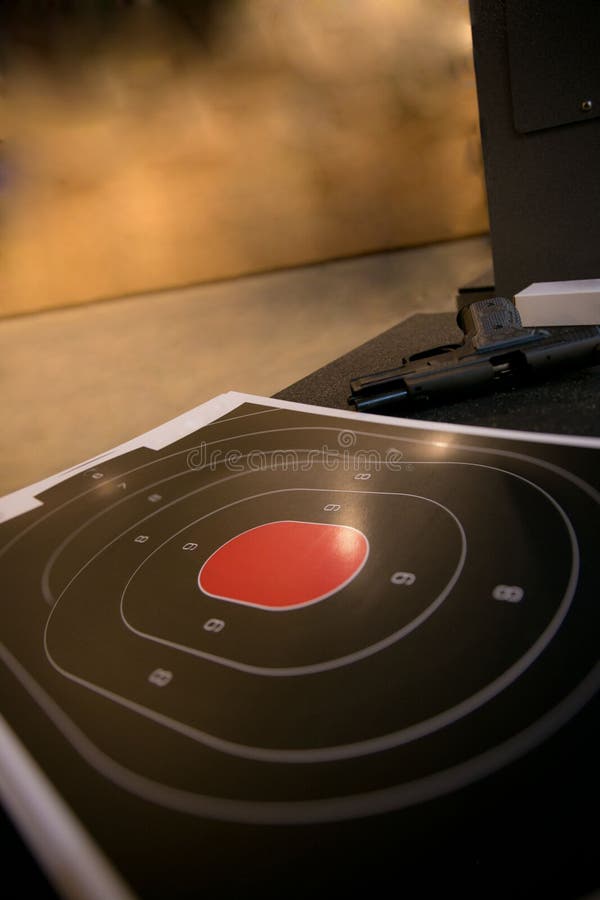 Target Practice Shooting Range Stock Image - Image of marking, class ...