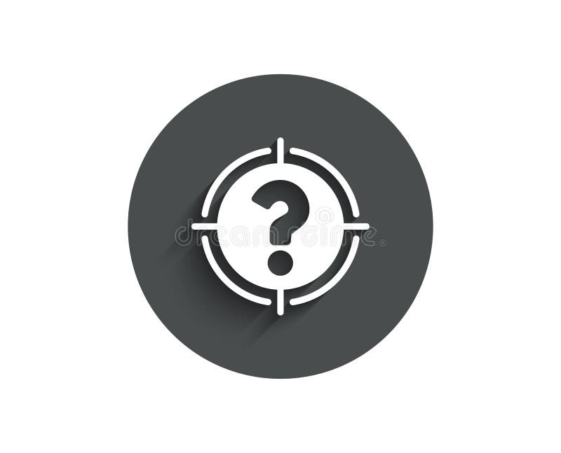 Target Question Mark Icon Stock Illustrations – 959 Target Question ...