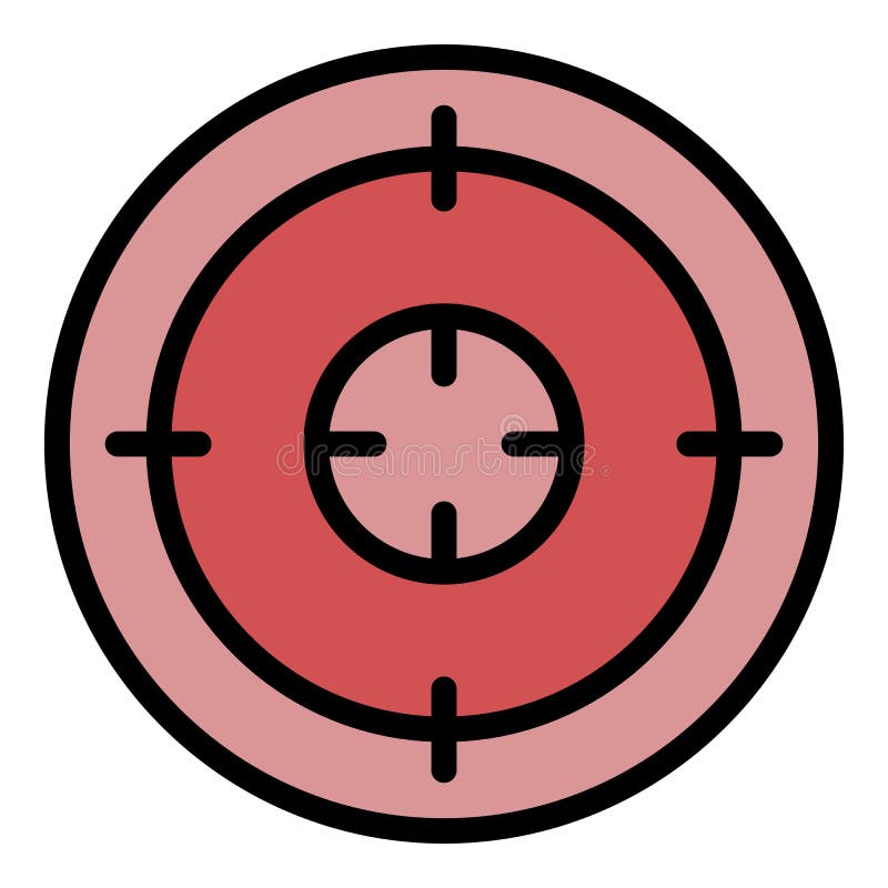 Target Remarketing Icon Color Outline Vector Stock Vector ... Target Remarketing Icon Color Outline Vector Stock Vector ...