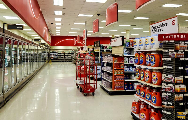 Target Retail Store Indoor editorial photography. Image of sale - 388192317