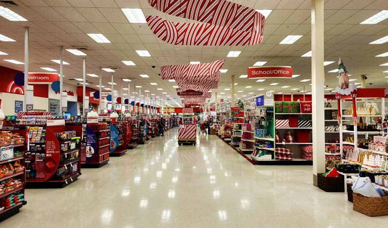 Target Retail Store Interior Editorial Stock Image - Image of objects ...