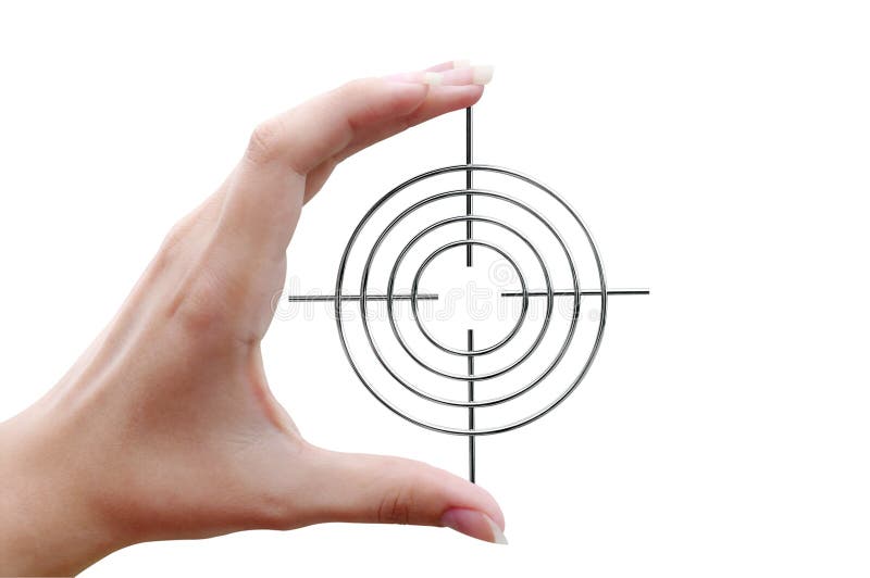 Target stock photo. Image of hand, indication, hold, target - 32913424
